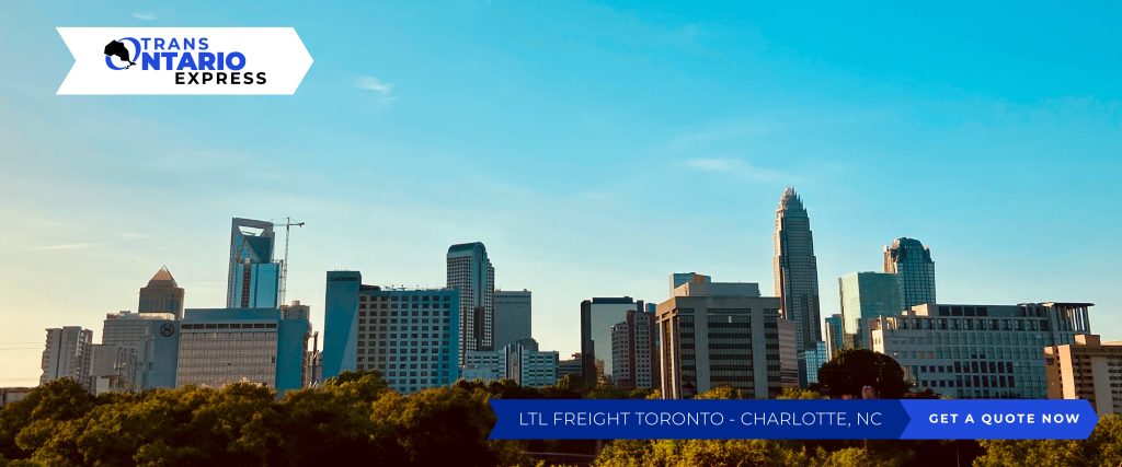 LTL Freight USA Toronto to Charlotte North Carolina - Trans-Ontario Express